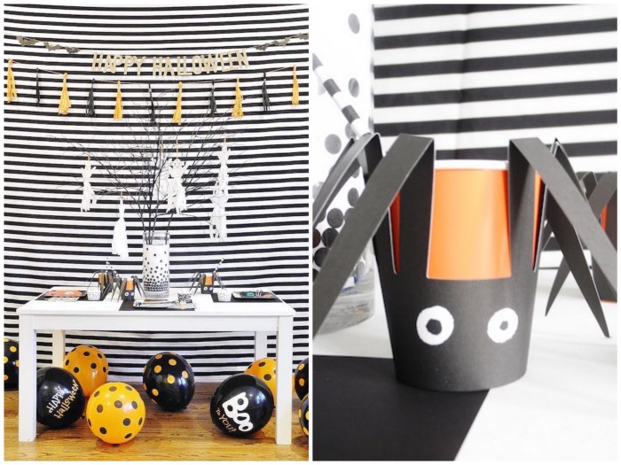 Kara's Party Ideas Modern Spooktacular Halloween Party | Kara's Party Ideas