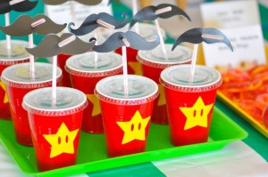 Kara's Party Ideas Nintendo Inspired Video Game Birthday Party | Kara's ...