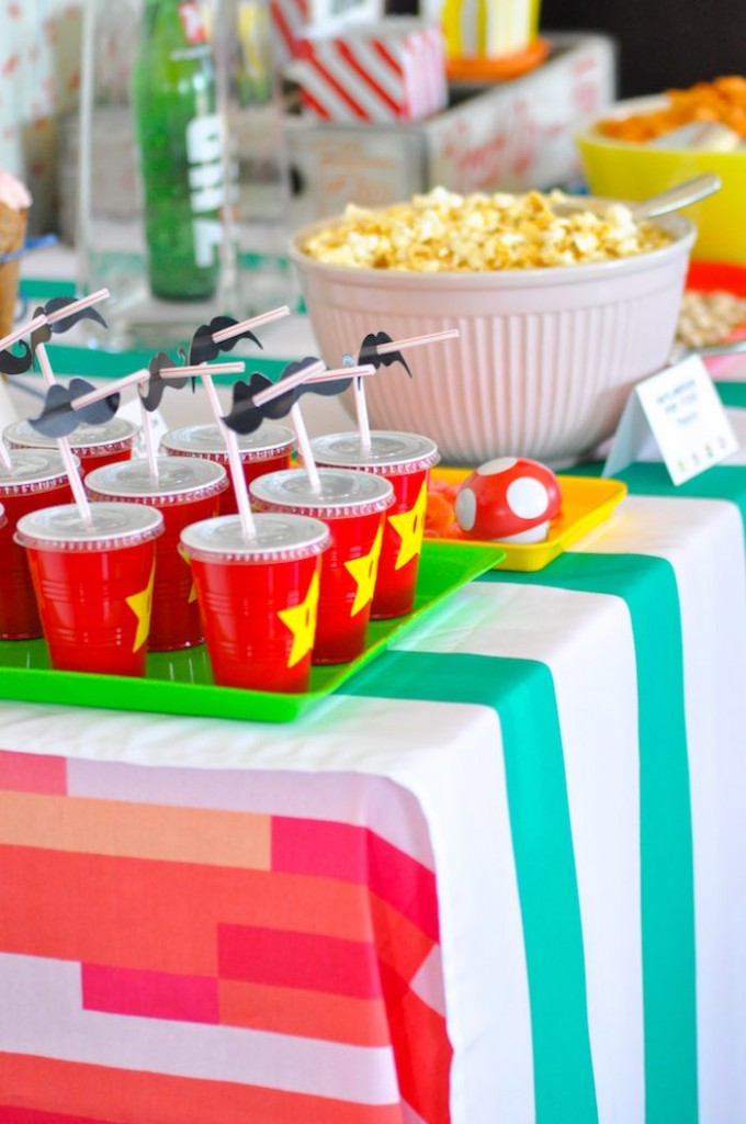 Kara's Party Ideas Nintendo Inspired Video Game Birthday Party | Kara's ...