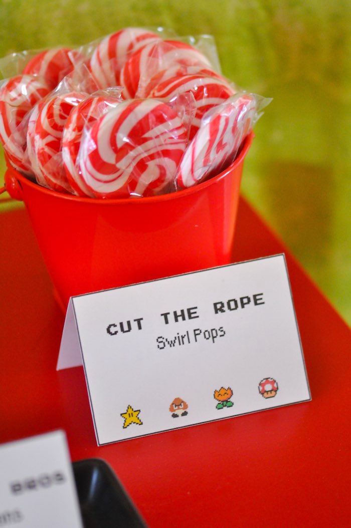 Kara's Party Ideas Nintendo Inspired Video Game Birthday Party | Kara's ...
