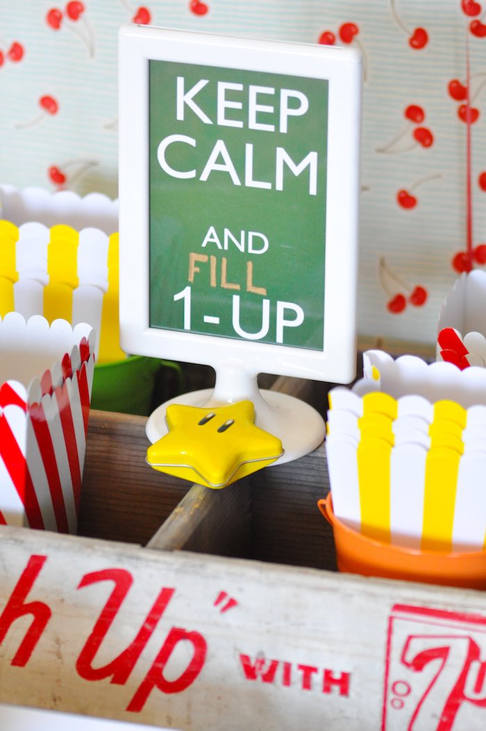 Kara's Party Ideas Nintendo Inspired Video Game Birthday Party | Kara's ...
