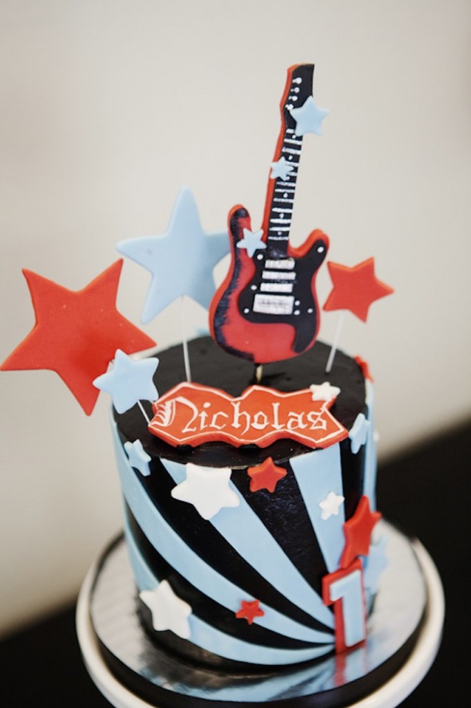 Kara's Party Ideas Rock Star Birthday Party | Kara's Party Ideas
