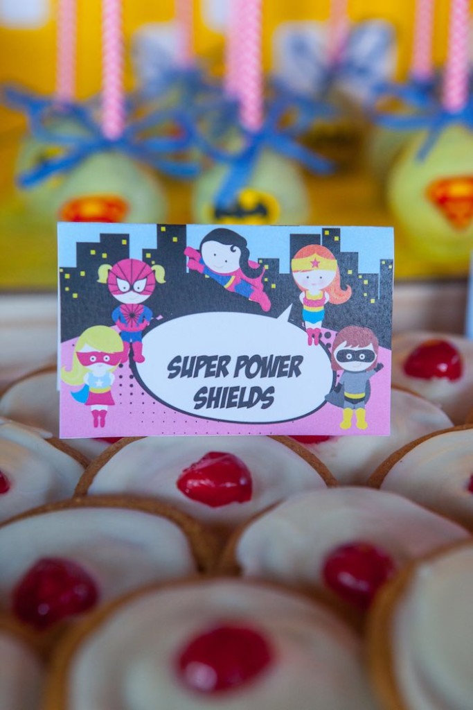 Kara's Party Ideas Girly Girl Superhero Birthday Party | Kara's Party Ideas