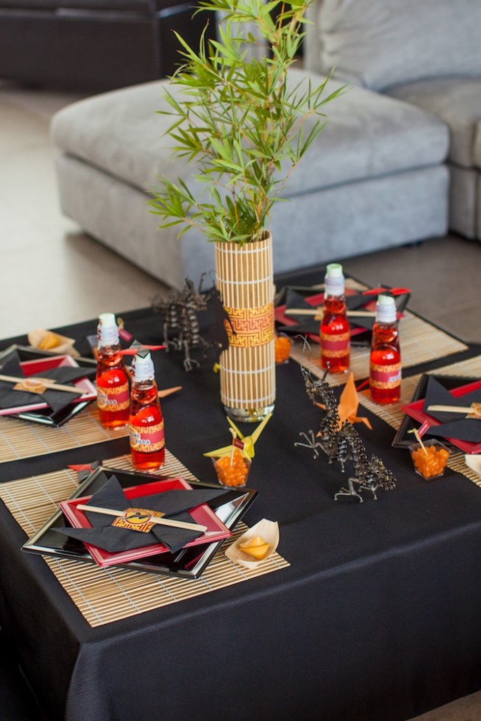 Kara's Party Ideas Japanese Inspired Ninja Party | Kara's Party Ideas