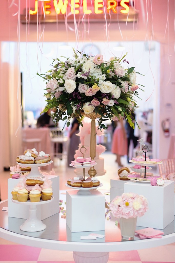 Kara's Party Ideas Pink Glam Corporate Birthday Party | Kara's Party Ideas