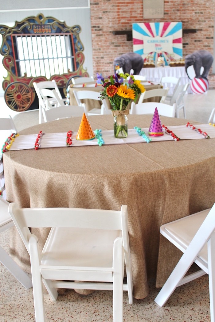 Kara's Party Ideas Big Top Circus Birthday Party | Kara's Party Ideas