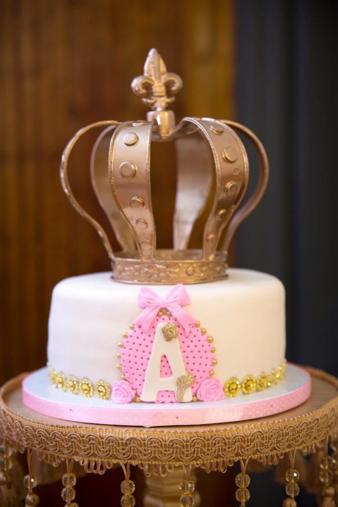 Kara's Party Ideas Gold & Pink Royal Princess Birthday Party | Kara's ...