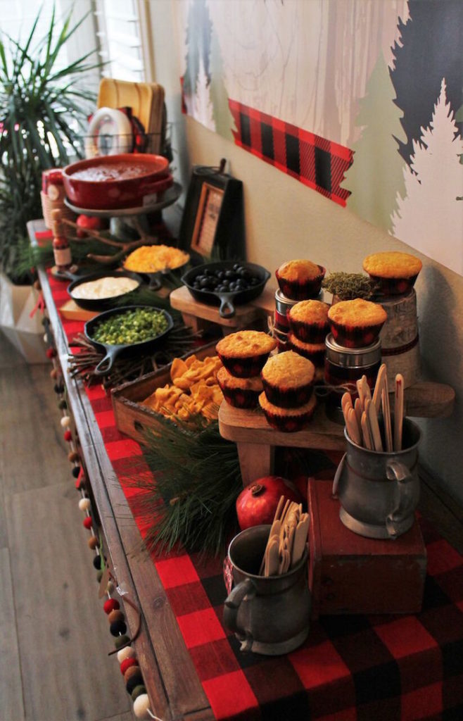 Kara's Party Ideas Grayson's Little Lumberjack Birthday Party | Kara's ...