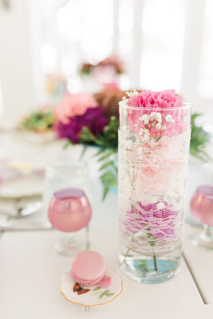 Kara's Party Ideas Vintage Shabby Chic Ladies Luncheon | Kara's Party Ideas