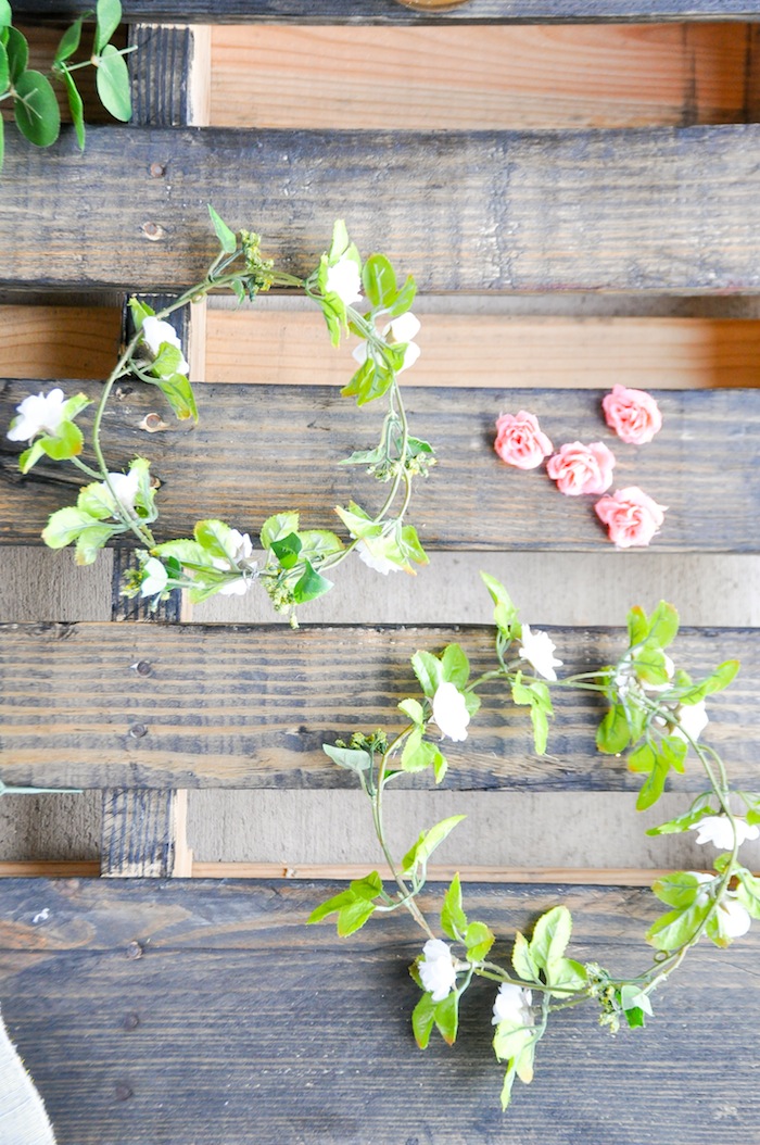 Kara's Party Ideas DIY Floral Crown Bar | Kara's Party Ideas