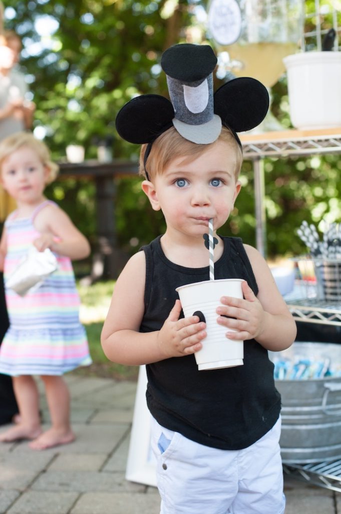 Kara's Party Ideas Steamboat Willie Classic Mickey Mouse Birthday Party ...