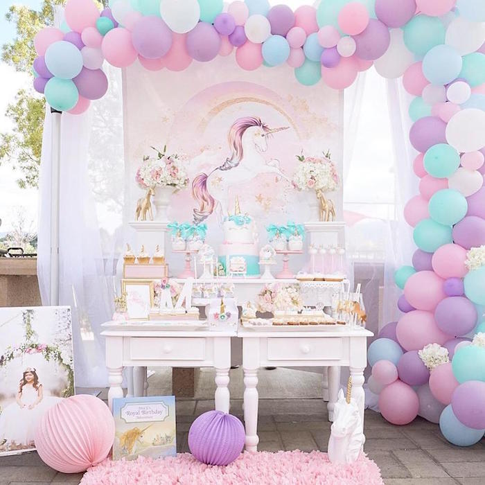 Kara s Party Ideas Magical Unicorn Birthday Party Kara s Party Ideas