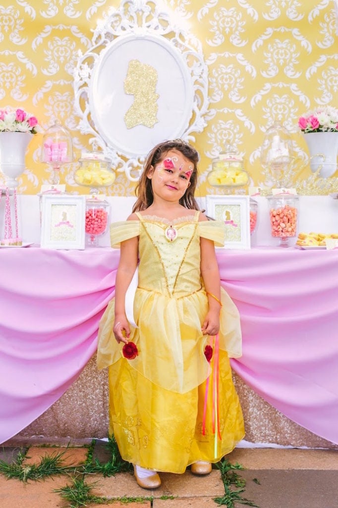 Kara's Party Ideas Princess Belle Beauty and the Beast Birthday Party ...