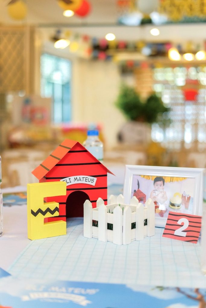 Kara's Party Ideas Peanuts + Snoopy Birthday Party | Kara's Party Ideas
