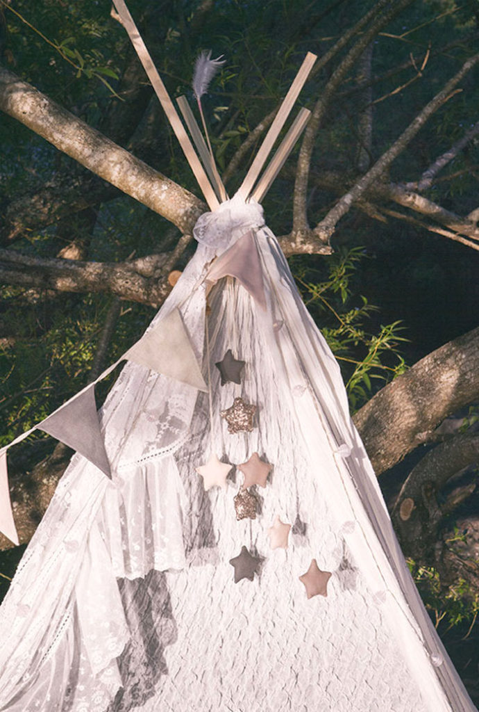 Kara's Party Ideas Boho Lakeside Camping Party | Kara's Party Ideas