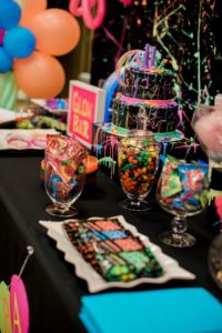 Kara's Party Ideas Neon Glow Birthday Party | Kara's Party Ideas