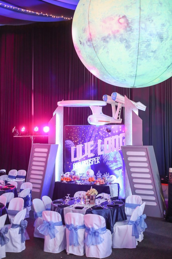 Kara's Party Ideas Star Trek Inspired Space Party | Kara's Party Ideas