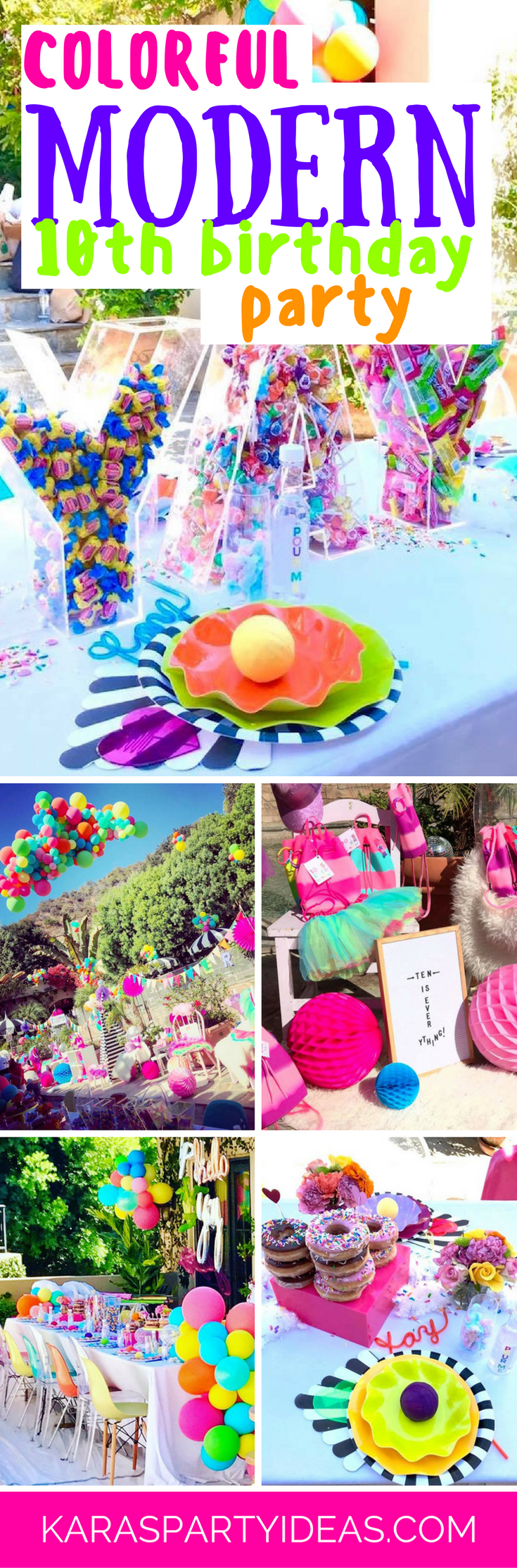 Kara s Party Ideas Colorful Modern 10th Birthday Party Kara s Party Ideas Kara s Party Ideas Colorful Modern 10th Birthday Party Kara s Party Ideas