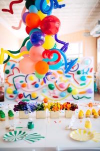 Kara's Party Ideas "Color me Happy" Art Party for Kids | Kara's Party Ideas
