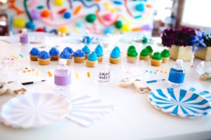 Kara's Party Ideas "Color me Happy" Art Party for Kids | Kara's Party Ideas