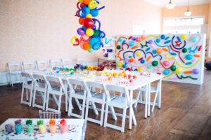 Kara's Party Ideas "Color me Happy" Art Party for Kids | Kara's Party Ideas