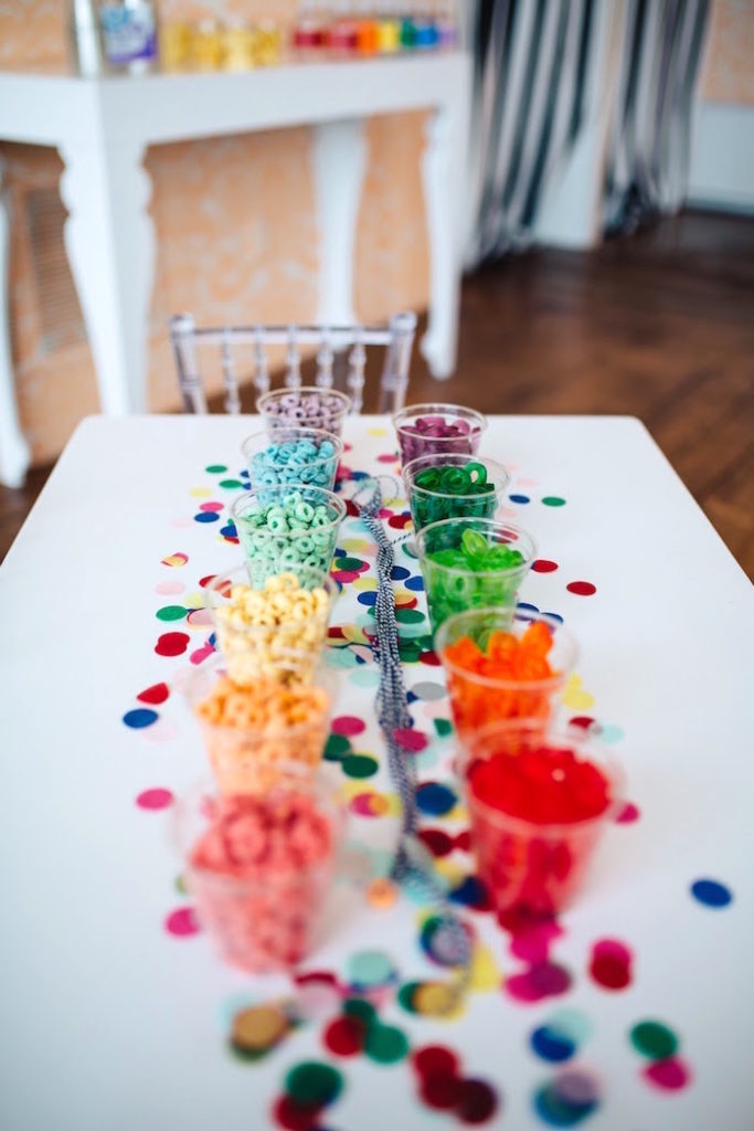 Kara's Party Ideas "Color me Happy" Art Party for Kids | Kara's Party Ideas