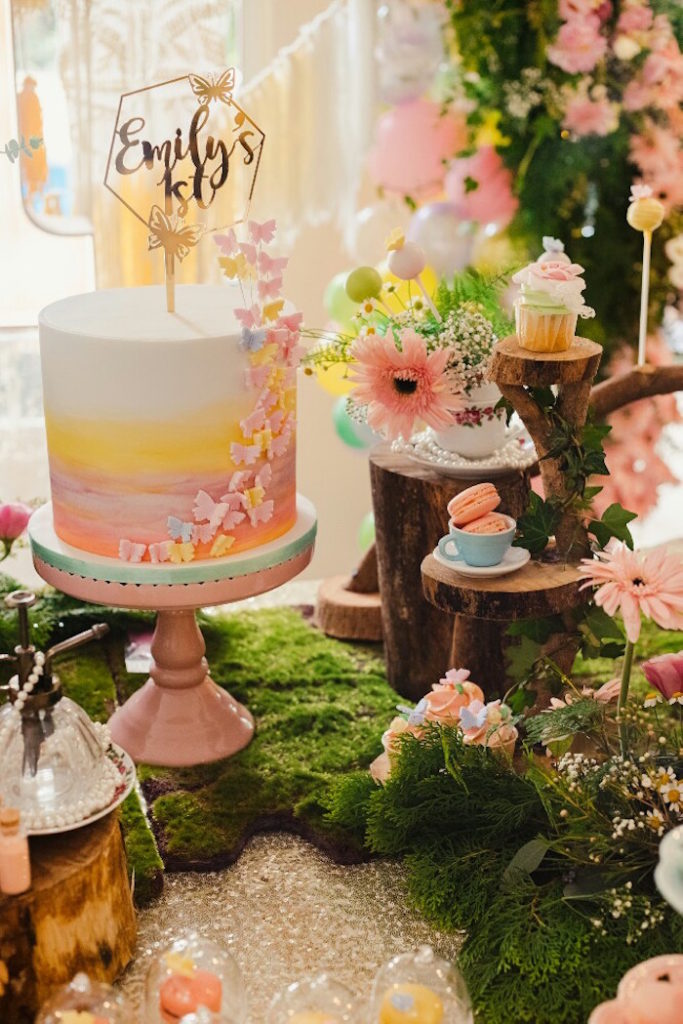 Kara's Party Ideas Woodland Butterfly Tea Party | Kara's Party Ideas