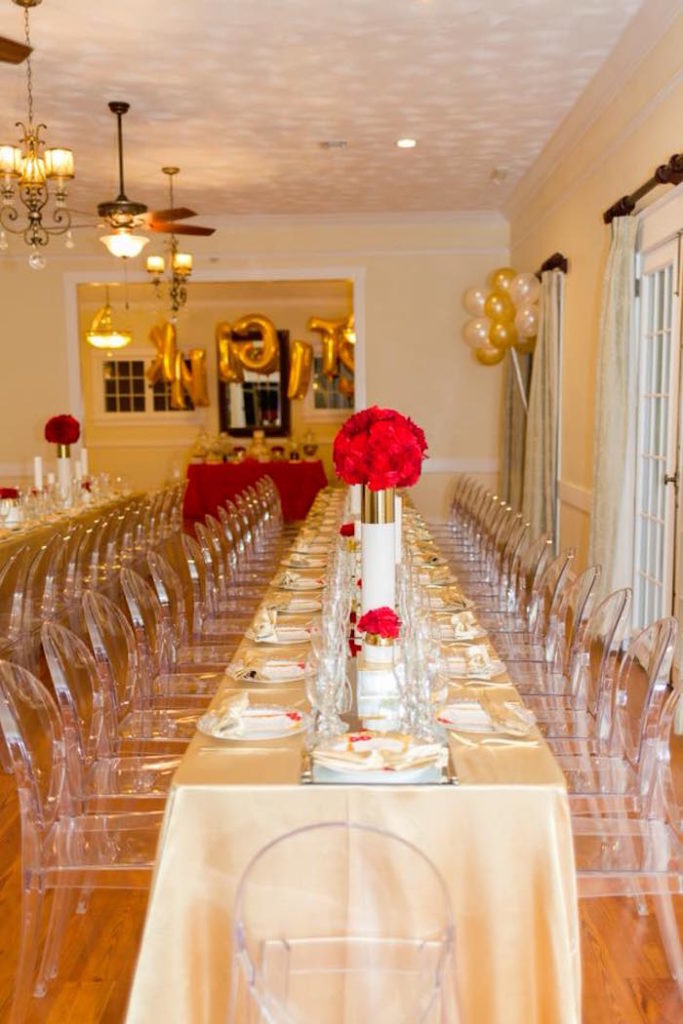 Kara's Party Ideas Elegant Graduation Party | Kara's Party Ideas