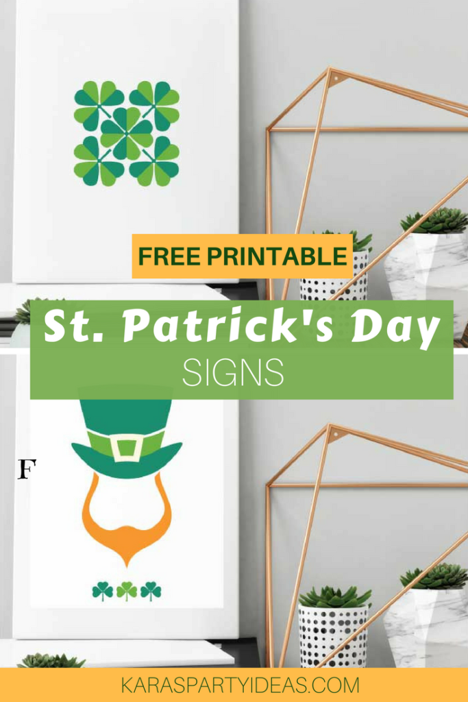 Kara's Party Ideas Free Printable St. Patrick's Day Signs | Kara's ...
