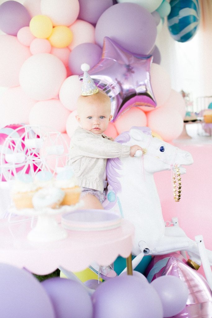 Kara's Party Ideas Pastel Circus Animal Birthday Party | Kara's Party Ideas