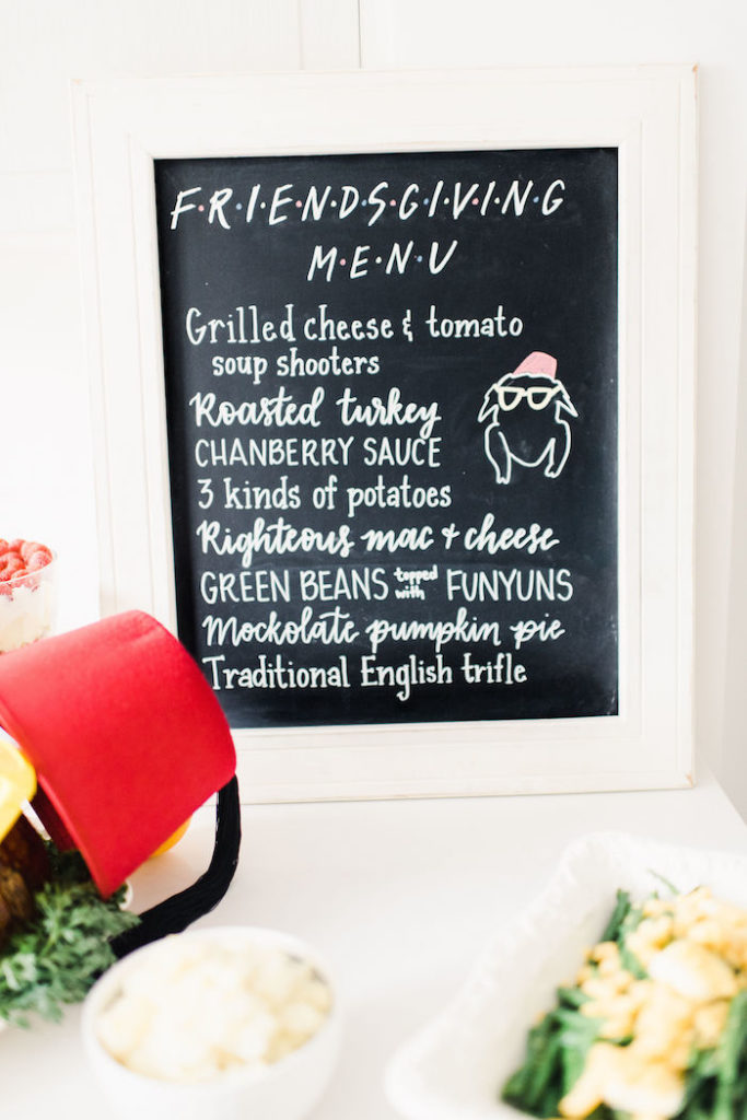 Kara's Party Ideas Friendsgiving FRIENDS Themed Thanksgiving Party ...