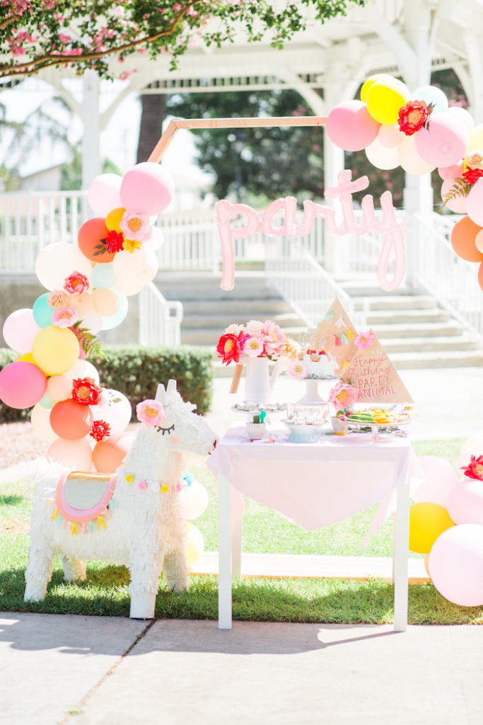 Kara's Party Ideas Llama First Birthday Party | Kara's Party Ideas