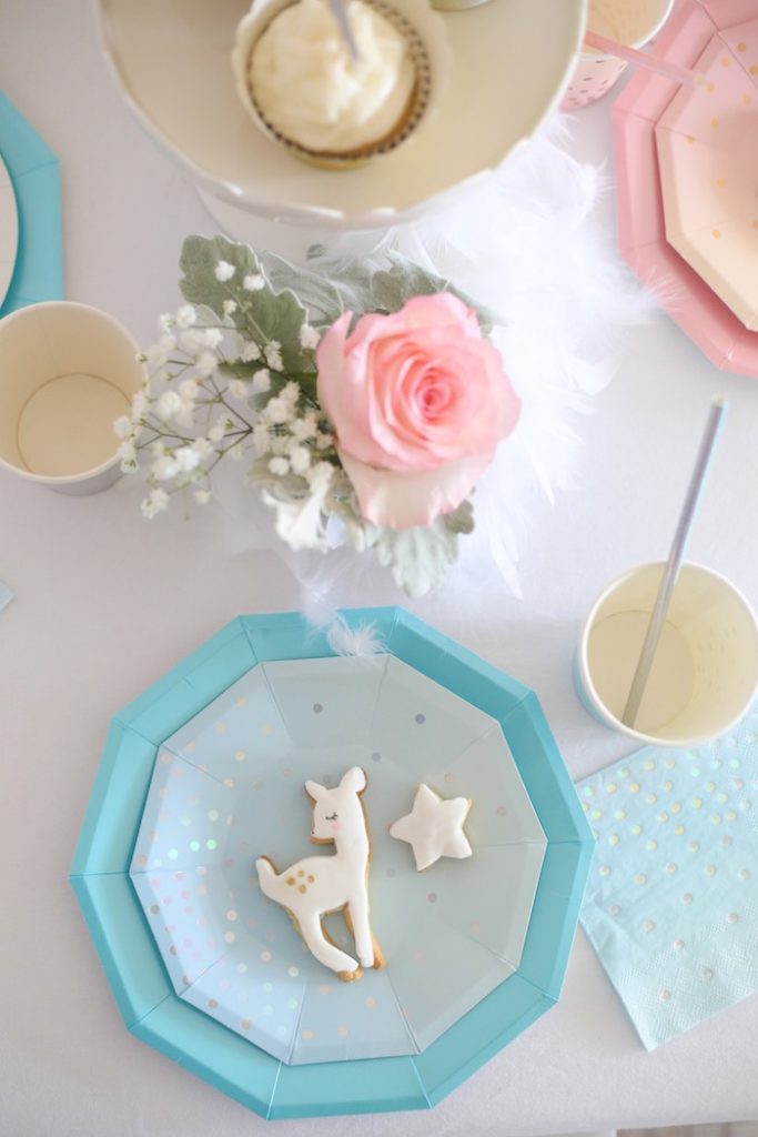 Kara's Party Ideas Pastel Glam Christmas Party for Kids | Kara's Party ...
