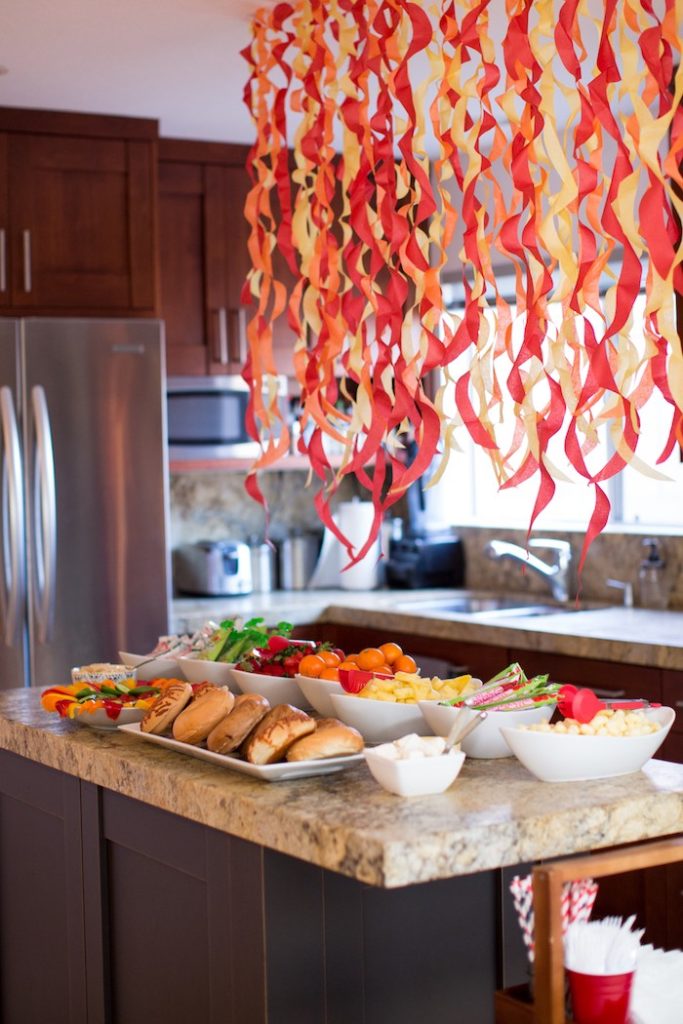 Kara's Party Ideas Two Hot Hot Campfire Birthday Party | Kara's Party Ideas