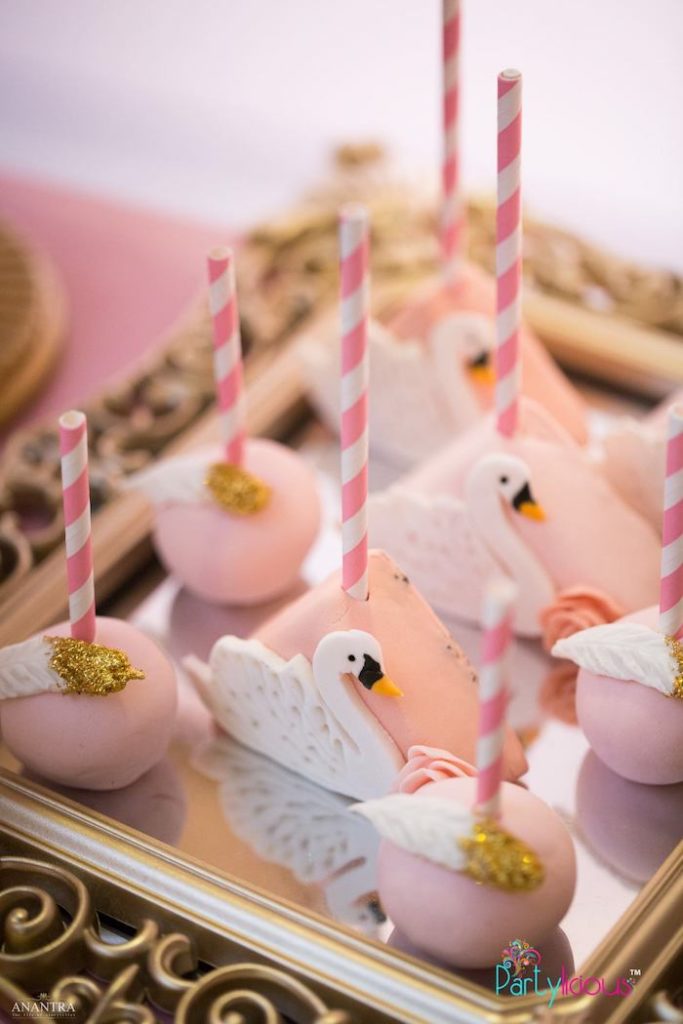 Kara's Party Ideas Elegant Swan Soiree | Kara's Party Ideas