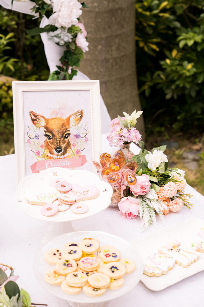 Kara's Party Ideas Spring Woodland Little Deer Birthday Party | Kara's ...