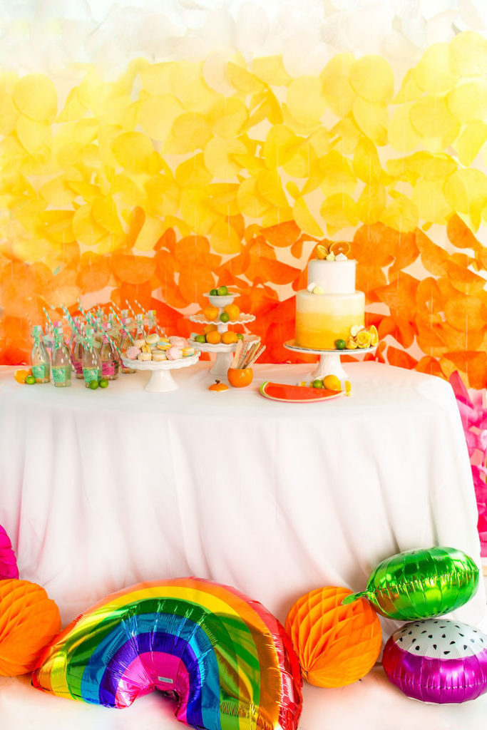 Kara's Party Ideas Tutti Frutti Color Pop Party | Kara's Party Ideas