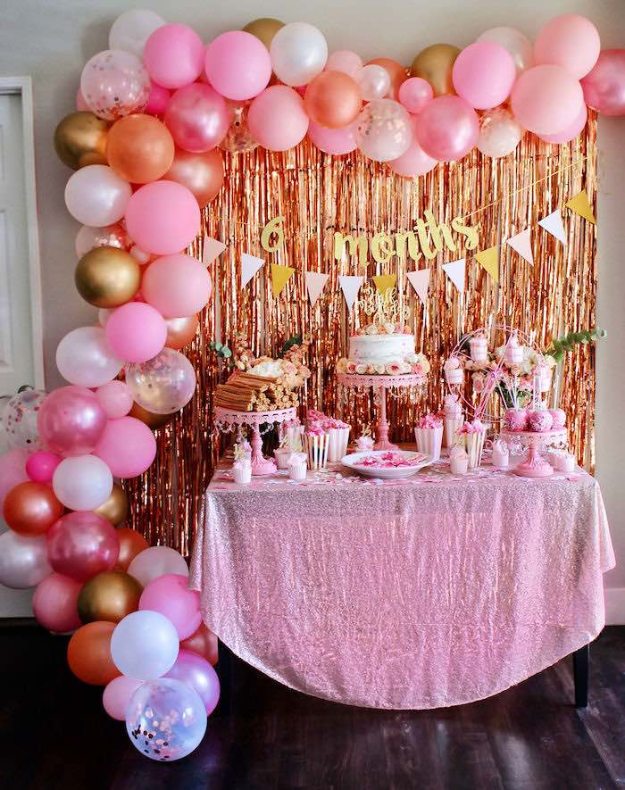 Kara s Party Ideas Sweet 6 Months Party Kara s Party Ideas