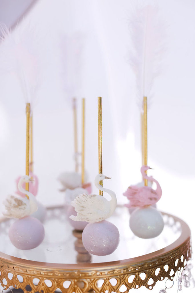 Kara's Party Ideas Sweet Swan 1st Birthday Party | Kara's Party Ideas
