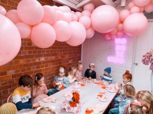 Kara's Party Ideas Modern + Pink Girls Run the World Birthday Party ...