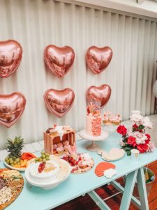 Kara's Party Ideas Modern + Pink Girls Run the World Birthday Party ...