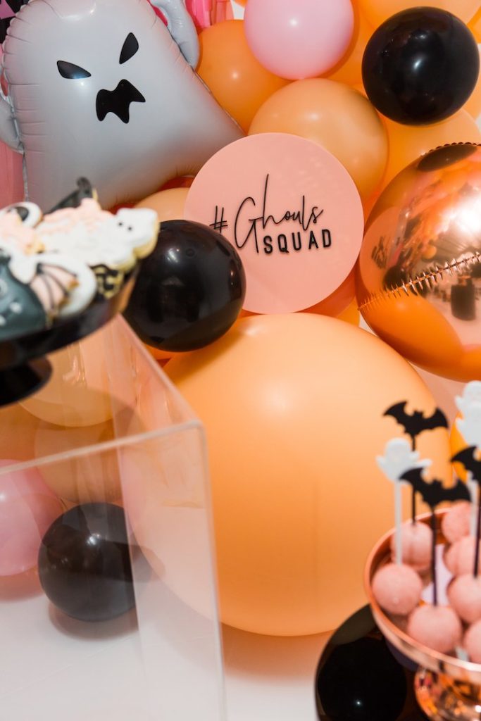 Kara's Party Ideas Glam "Ghouls Squad" Halloween Party | Kara's Party Ideas