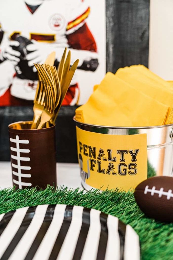 Kara's Party Ideas Super Bowl Football Fun Party | Kara's Party Ideas