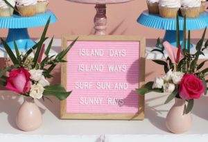 Kara's Party Ideas "Aloha ONE" Tropical 1st Birthday Party | Kara's ...