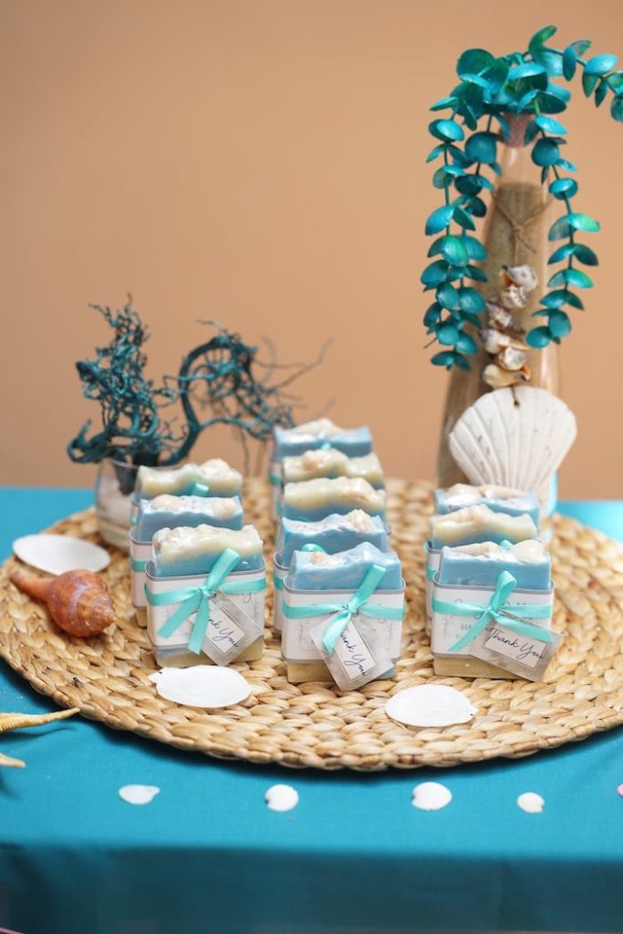 Kara's Party Ideas Coral Reef Mermaid Birthday Shell-abration | Kara's ...