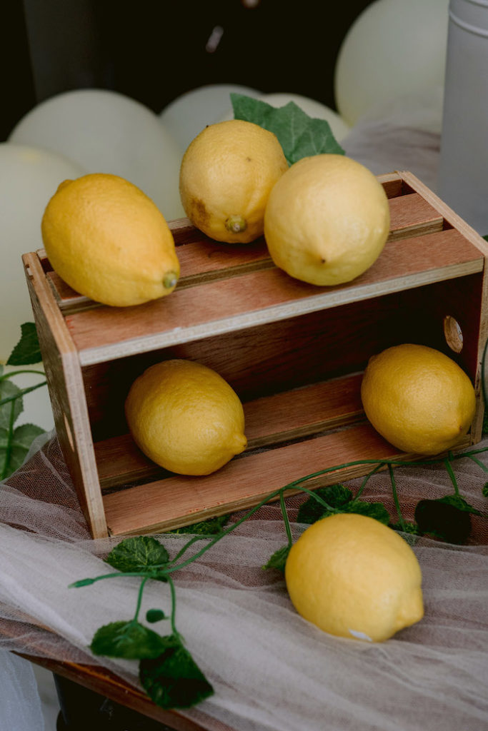 Kara's Party Ideas Dainty Lemon Baptism Brunch | Kara's Party Ideas