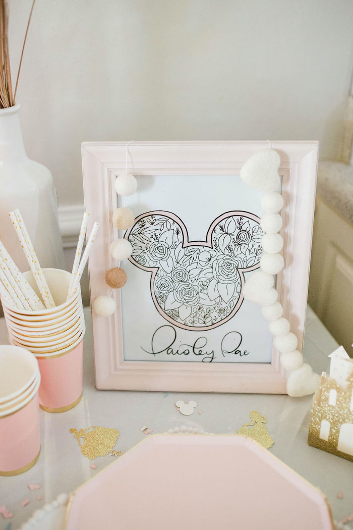 Kara's Party Ideas Boho Classic Disney World Princess Birthday Party ...