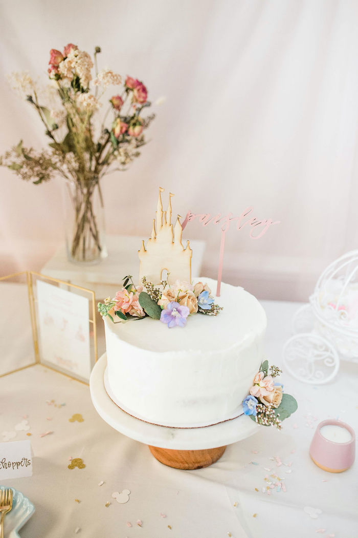 Kara's Party Ideas Boho Classic Disney World Princess Birthday Party ...