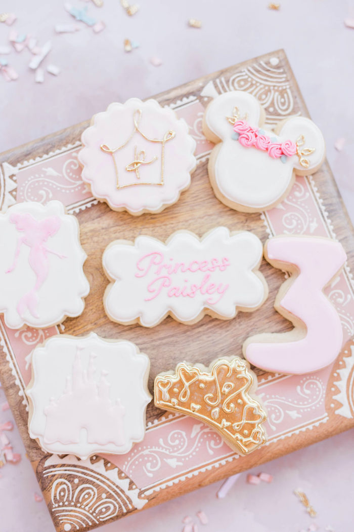 Kara's Party Ideas Boho Classic Disney World Princess Birthday Party ...