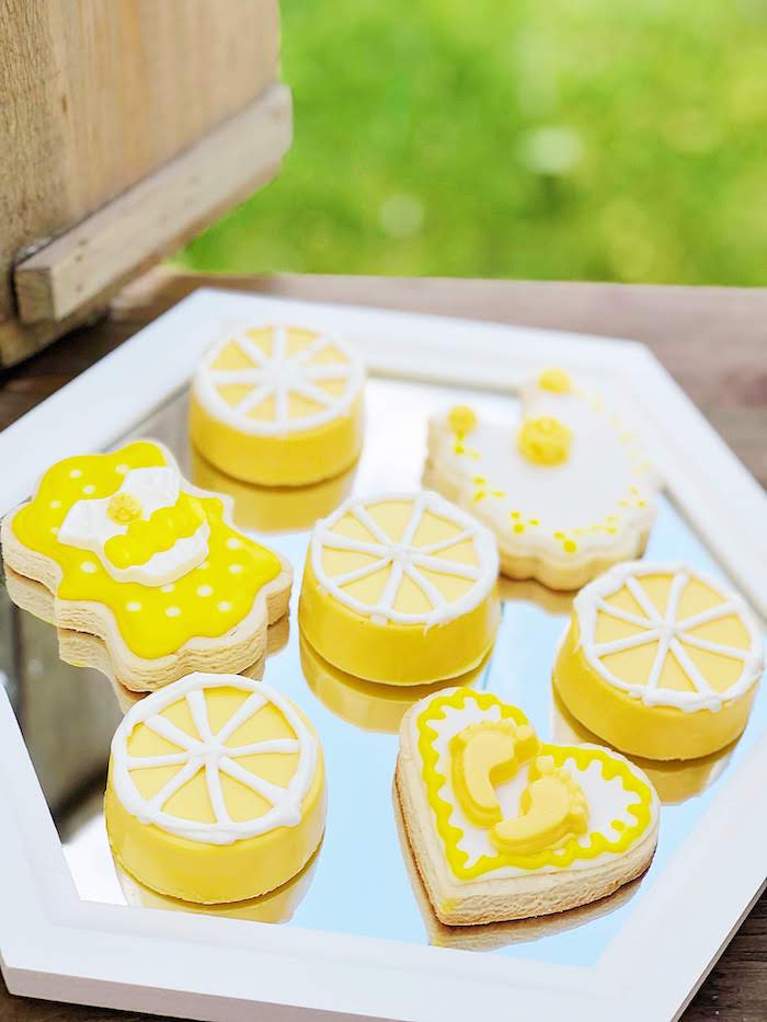 Kara's Party Ideas Summer Lemon Baby Shower | Kara's Party Ideas